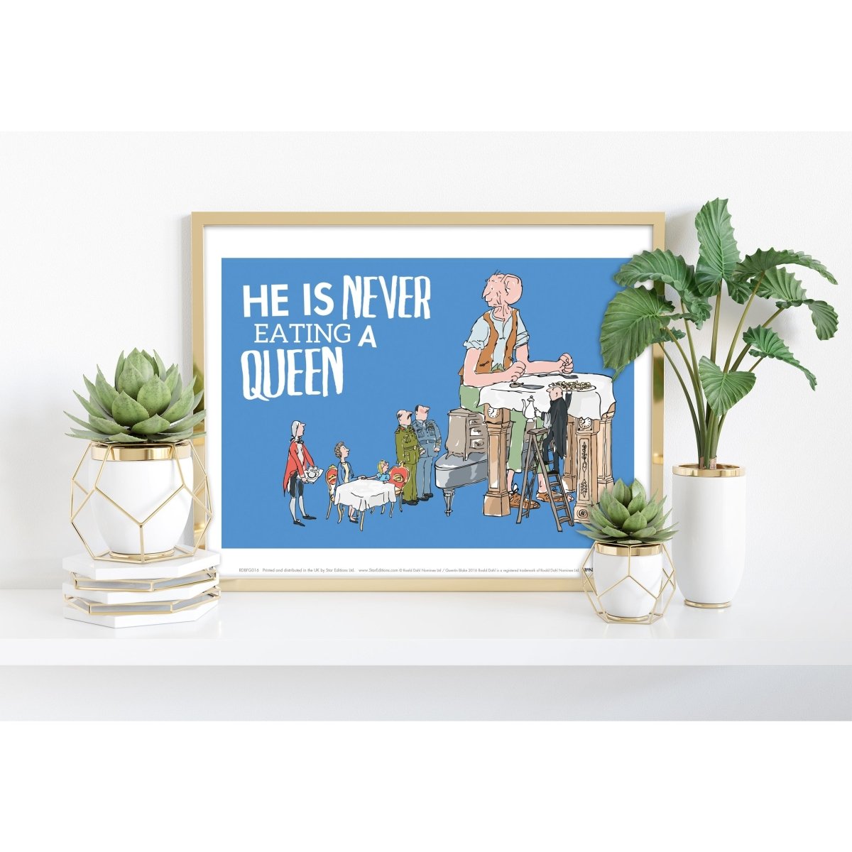 3 FOR 2! Print: Roald Dahl - The BFG, Queen - Tales for Tadpoles