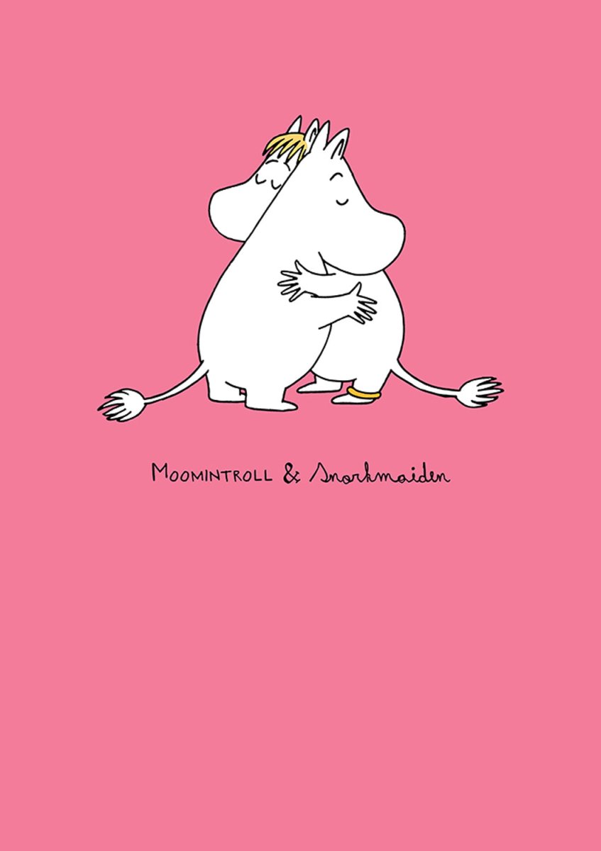 Greeting Card: Moomin - Hugging - Tales for Tadpoles