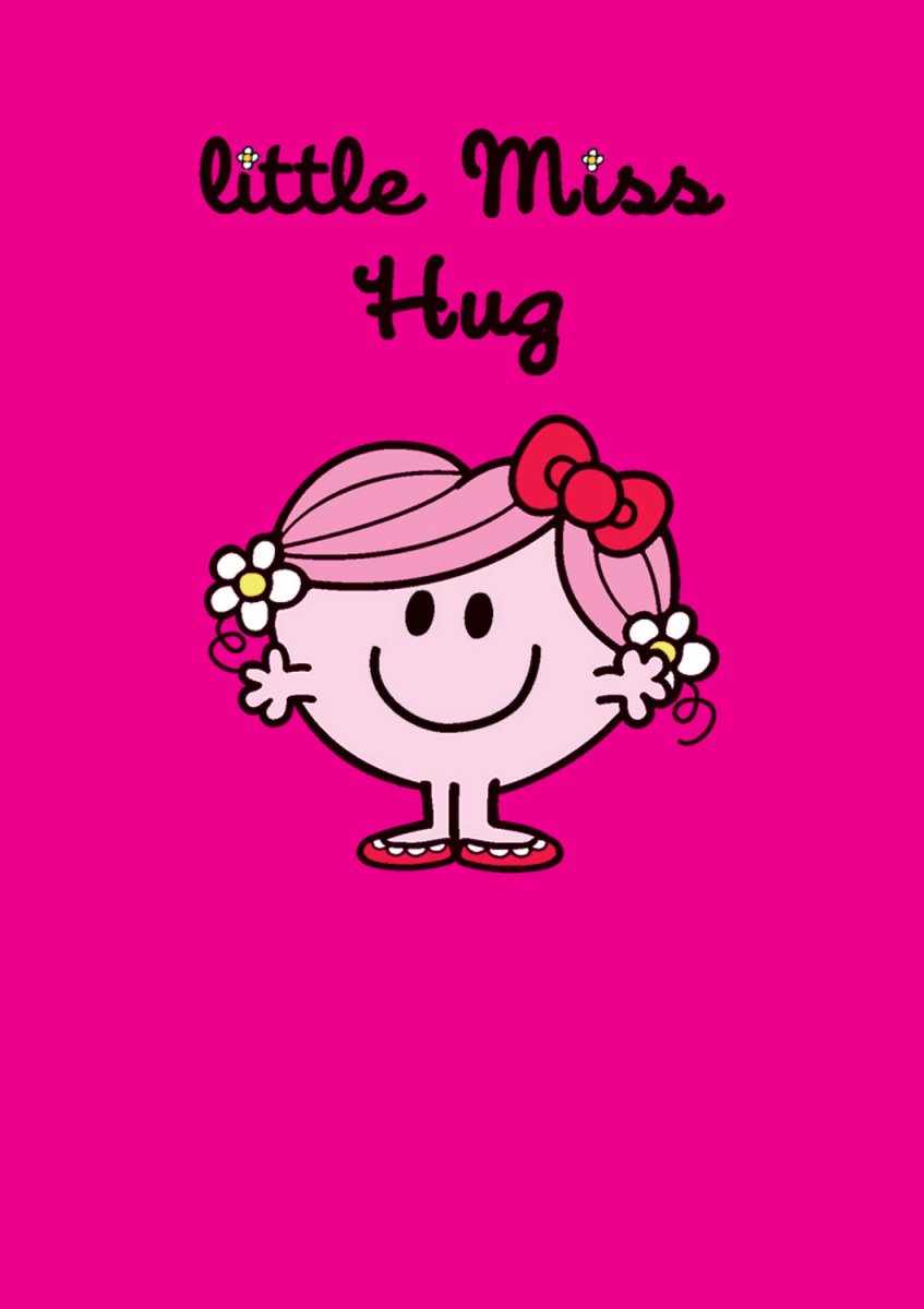 Greeting Card: Mr. Men and Little Miss - Little Miss Hug - Tales for ...